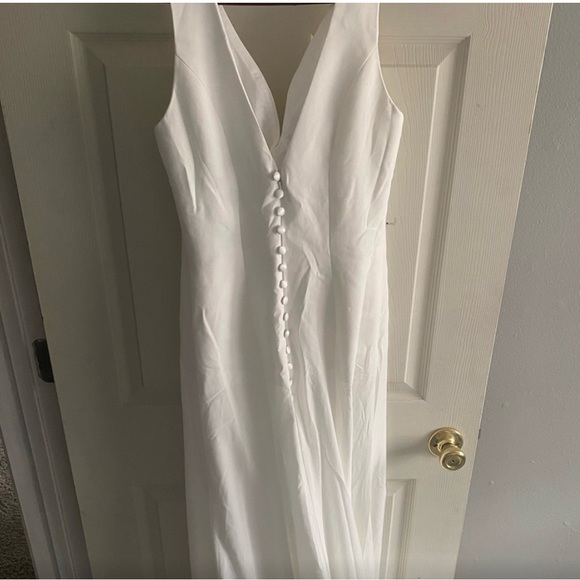 june bridal | Dresses | Mermaid Stunning Sleeveless Vneck Bridal Gown ...